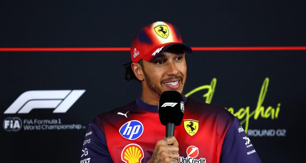 Ferrari : Hamilton fait savoir pourquoi il est aussi reconnaissant ...