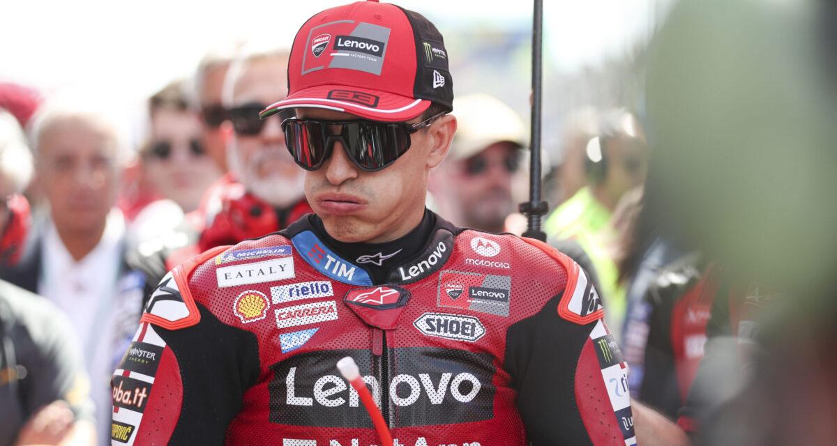 Ducati : bonne nouvelle pour Marc Márquez après sa grosse chute au Mans