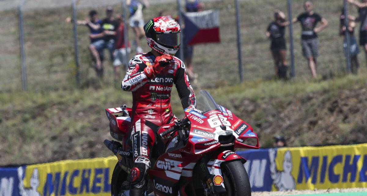 GP de Tchèque : Bagnaia retrouve enfin la victoire en Sprint, Bezzecchi ...
