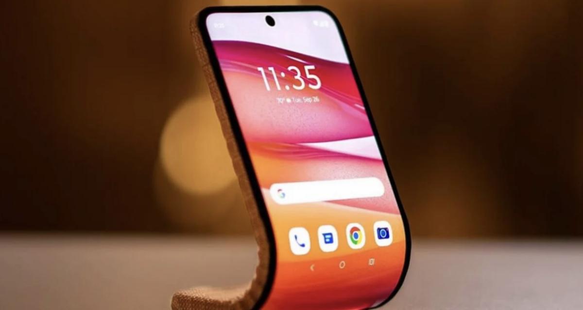 Motorola dévoile un téléphone très atypique