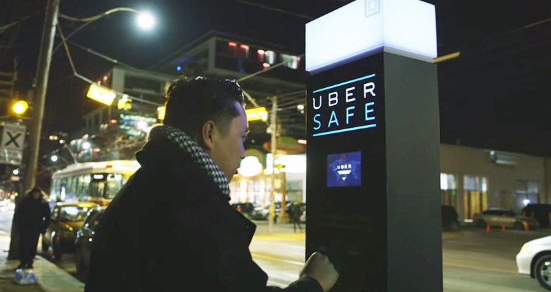 La sécurité routière a un ami : Uber Safe