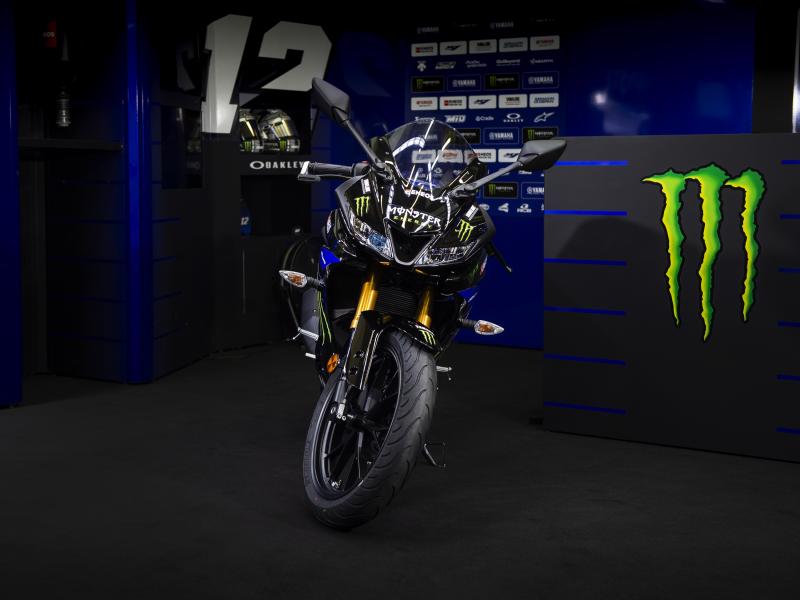 Diaporama - Yamaha YZF-R125 | La moto Monster Energy en images - Men's UP